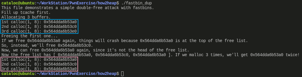堆基础04：how2heap入门篇 | cataLoc's Blog