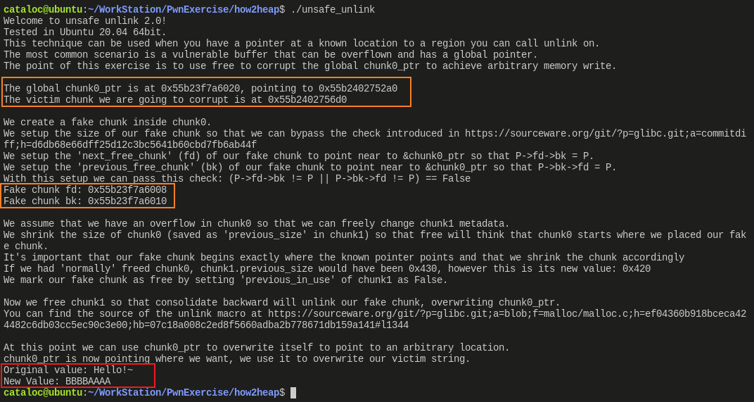 堆基础04：how2heap入门篇 | cataLoc's Blog