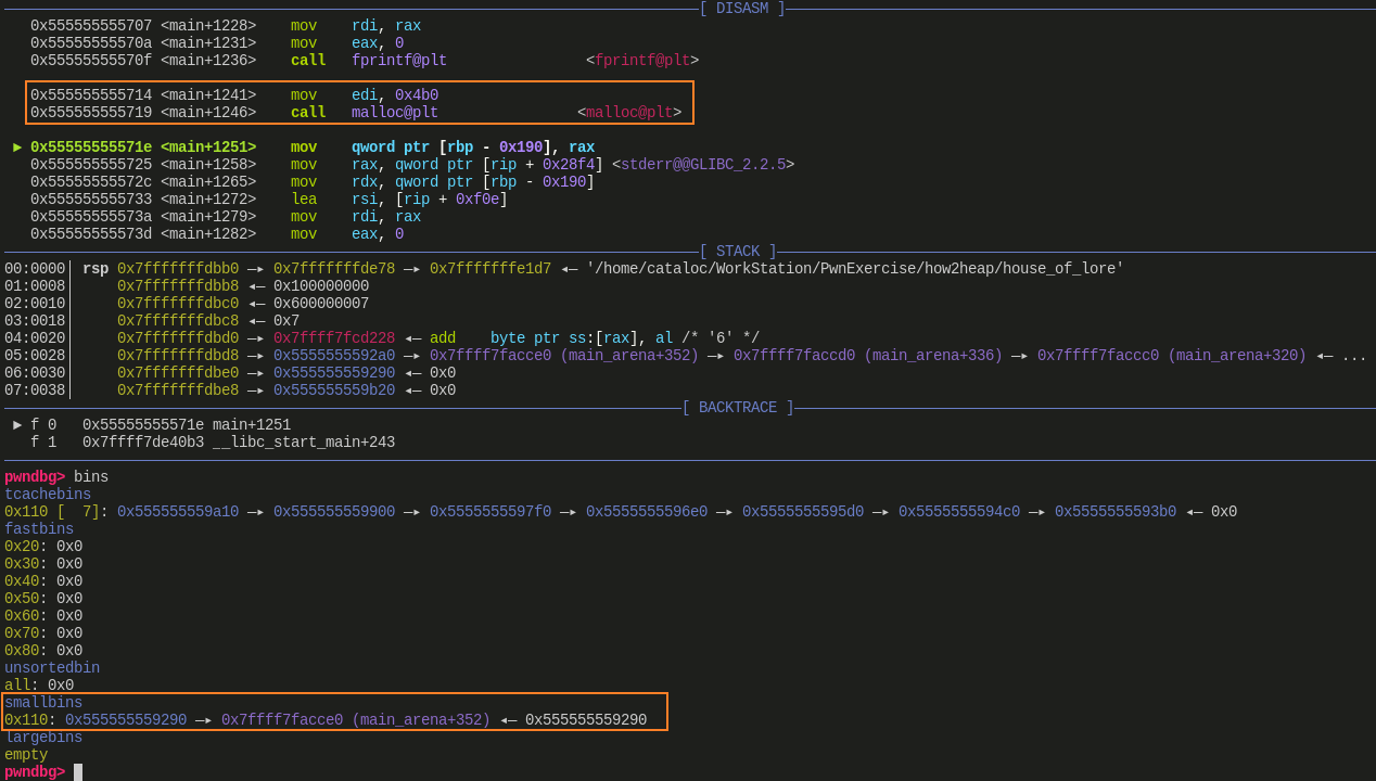 堆基础06-how2heap进阶篇 | cataLoc's Blog
