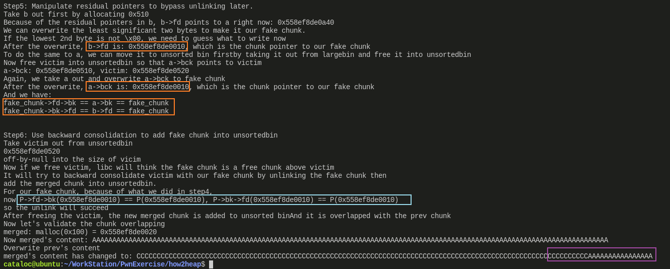 堆基础06-how2heap进阶篇 | cataLoc's Blog